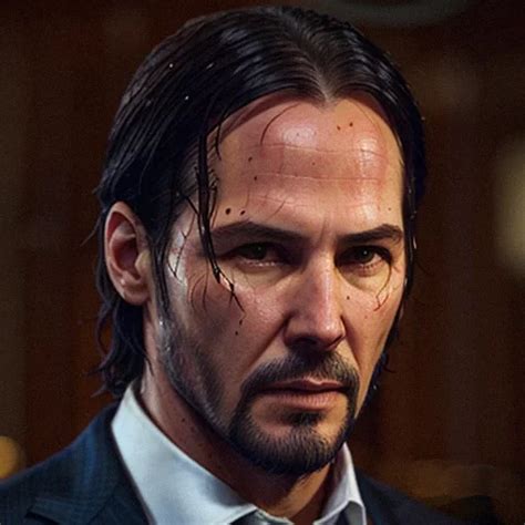 John Wick With Fake Hair Free Ai Art Generator