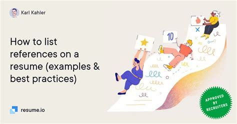 How To List References On A Resume Examples Best Practices Resume Io
