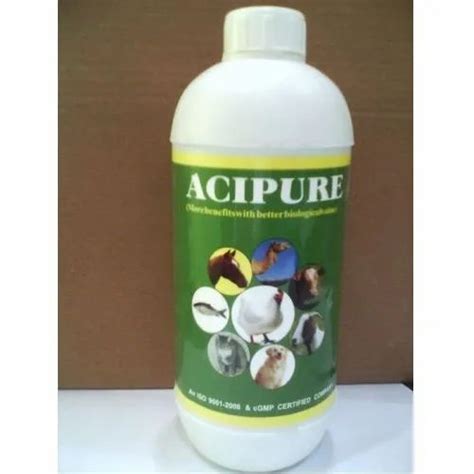 Green Liquid Acidifiers And Feed Acidifiers Packaging Type 1 Ltr And 5