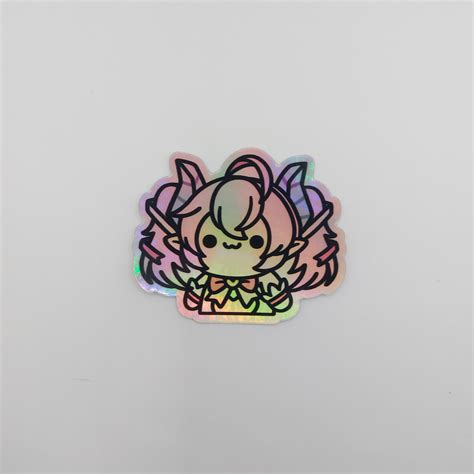 Chibidoki Glitter Sticker Aerlya Graphics