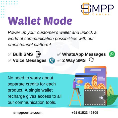 Unlock Communication Possibilities With Wallet Payment Mode Smpp