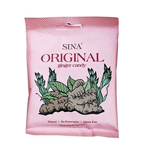 Sina Original Ginger Candy 36g Chewing Candy For Natural Relief Buy