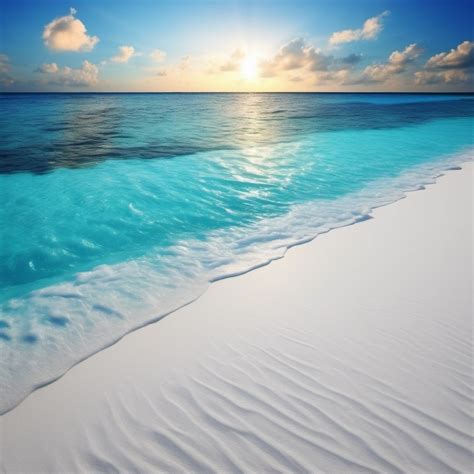 Download Ai Generated Beach Sea Royalty Free Stock Illustration