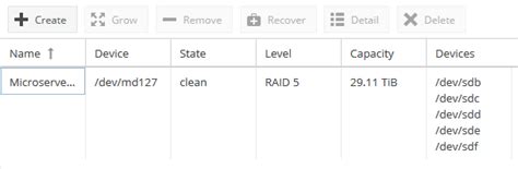 File System Size And Raid Capacity Different After Recovering Degraded