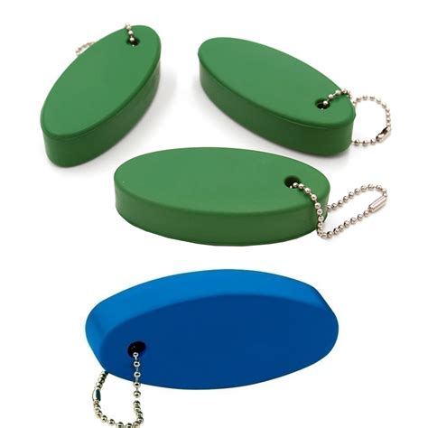 Oval Pu Foam Floating Keychain Promosky Ts
