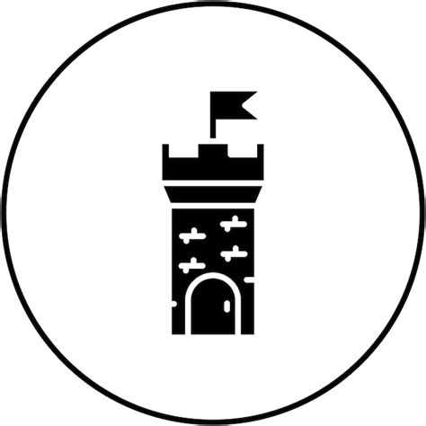 Premium Vector Castle Flag Icon Vector Image Can Be Used For Medieval