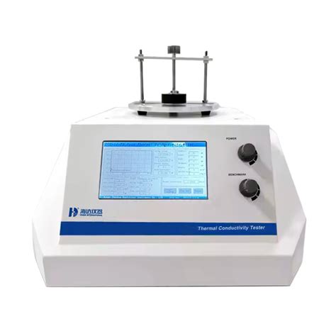 Astm D5470 12 Rubber Thermal Conductivity Tester Equipment For Plastic Testing Material Analyzer