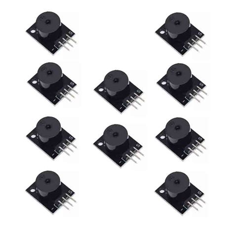 10pcs Small Passive Buzzer Module Ky 006 Electronic Equipment Toy Soundmaking Device