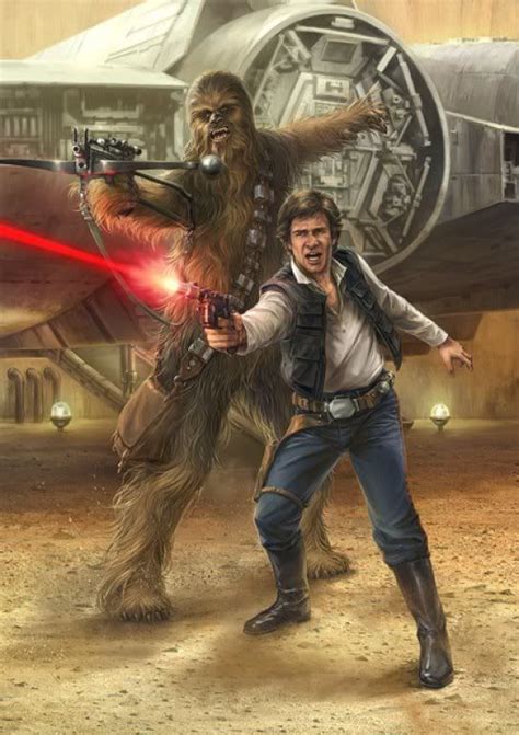 Chewy And Han Star Wars Art Star Wars Episode Vii Star Wars Vii
