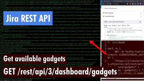 Jira REST API Get Available Gadgets YouTube
