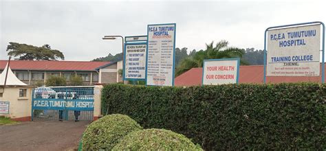 The History Of Pcea Tumutumu Hospital Paukwa