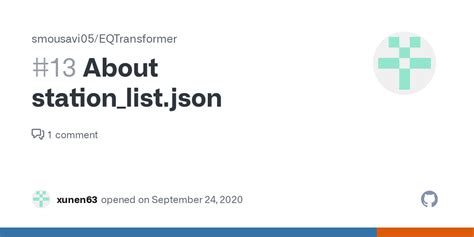 About Station List Json Issue Smousavi EQTransformer GitHub