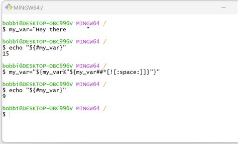 Bash How To Trim Trailing Whitespace From A Variable Collecting Wisdom