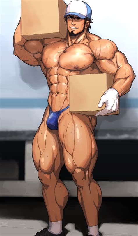 Rule 34 Bara Beard Bulge Hesoten Male Male Nipples Male Only Manly Mature Male Muscular Male