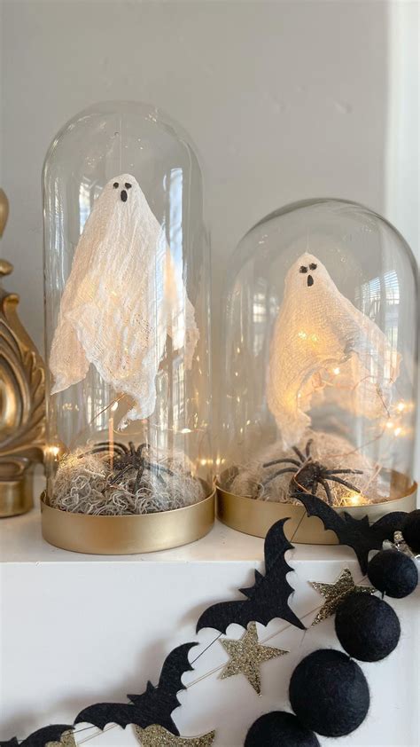 35 Easy Halloween Ghost Decoration Ideas That You Can Do It Yourself