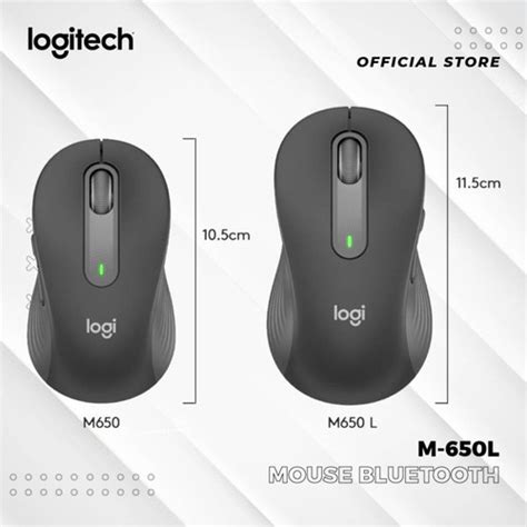 Jual Logitech Signature M650l M 650 L Wireless Mouse Jakarta Barat