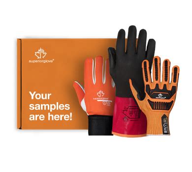 Vibration Protection Sample Box Superior Glove