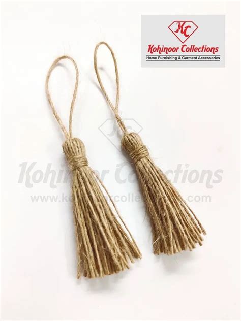 Kohinoor Collections Natural Jute Tassel At Rs 4piece In Delhi Id