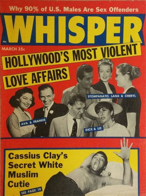 Whisper March 1966 Why 90 Of Us Males Are Sex Offenders Mag