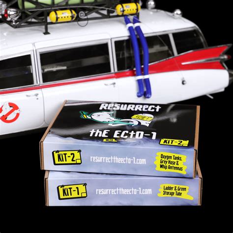 Eaglemoss Ectomobile Partwork Rescue Kits Resurrect The Ecto 1