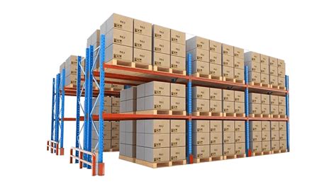 Mild Steel Storage Racks Pallet Racking System For Warehouse At