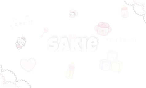 Hello Kitty Wallpaper With Sake In White And Pink