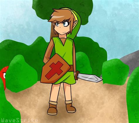 Nes Link By Wavestrike On Deviantart