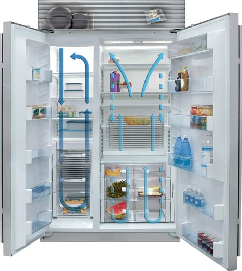 Sub Zero 48 Classic Side By Side Refrigeratorfreezer Bi 48ss