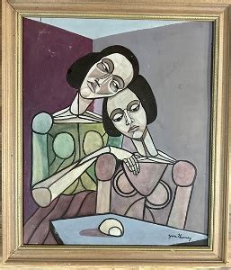 Robert Gwathmey Oil On Board