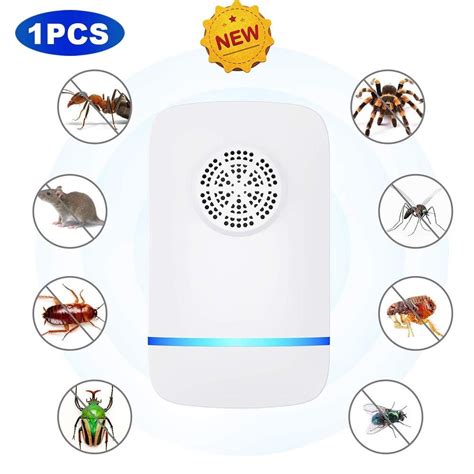 Ultrasonic Pest Repeller Electronic Repellent Plug In Indoor Control For Insect Roach Mice