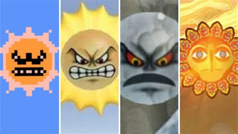 Evolution Of Angry Sun In Super Mario Games 1988 2022 Youtube