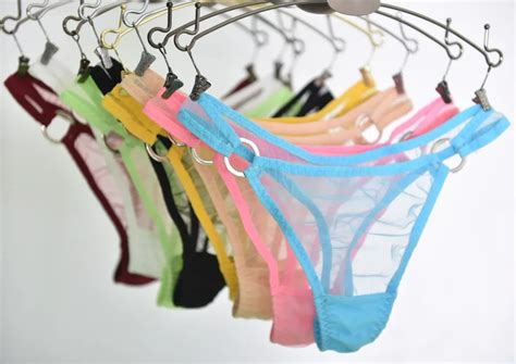 Free Shipping 6pcs Lot Women Panties Girl Briefs Sexy Thong Thin As