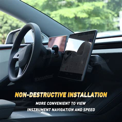 Tesla Model 3 Highland Screen Swivel Mount Center Console Touch Screen
