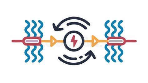Energy Conversion Process Symbolizing Transformation Vector Design