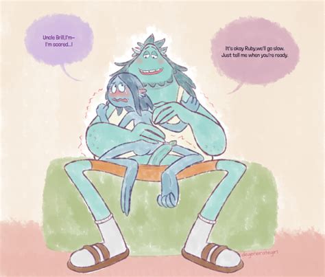 Rule 34 Blue Skin Brill Gillman Dreamworks Female Kraken Male Nephew
