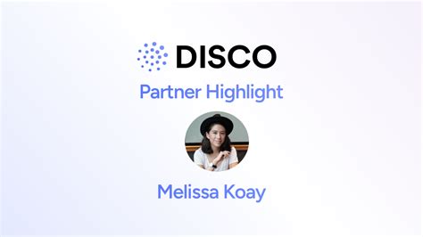 Partner Highlight Melissa Koay