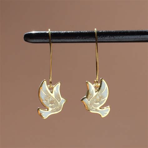 Dove Earrings Etsy