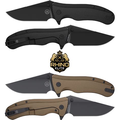 Rhino Elite With Magnacut Battle Bronze Knife Off Grid