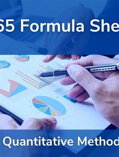 Quantitative Methods • Formulas Cfa® Level 1 365 Financial Analyst