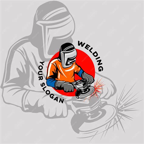 Premium Vector Modern Welding Logo Design Vector Illustration