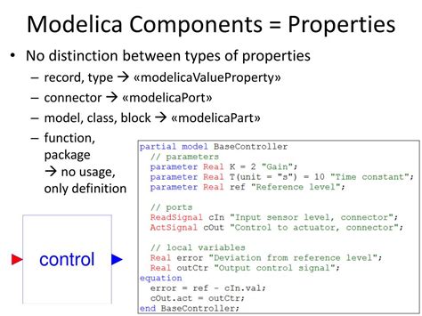 Ppt Sysml Modelica Transformation Specification Se Dsig Meeting Jacksonville 3 22 2010