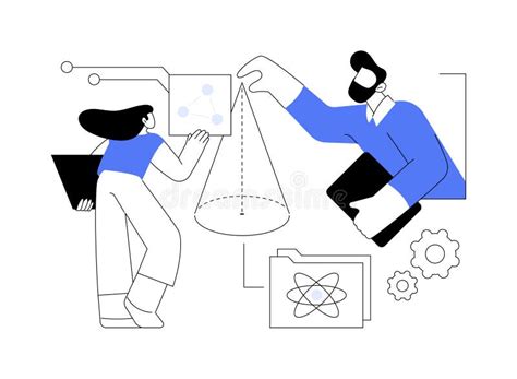 Stem Education Abstract Concept Vector Illustration Stock Vector