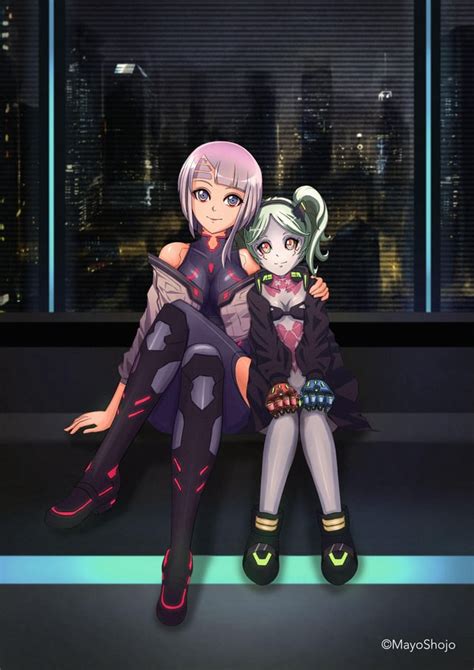 Lucy Artwork By Thejettyjetshow Rcyberpunk2077v