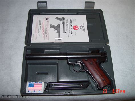 Ruger Mark Ii Target 22 With Threaded Bbl
