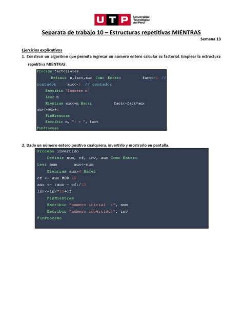 Cuestionario De Práctica De Principios De Algoritmos Estructura