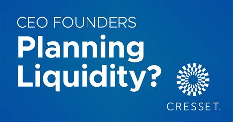 Founders And Entrepreneurs Plan Your Liquidity Mary Libassi