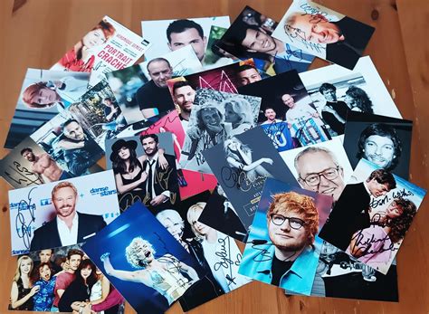 Konvolut Autogramů Madonna Celine Dion Ed Sheeran Aukro