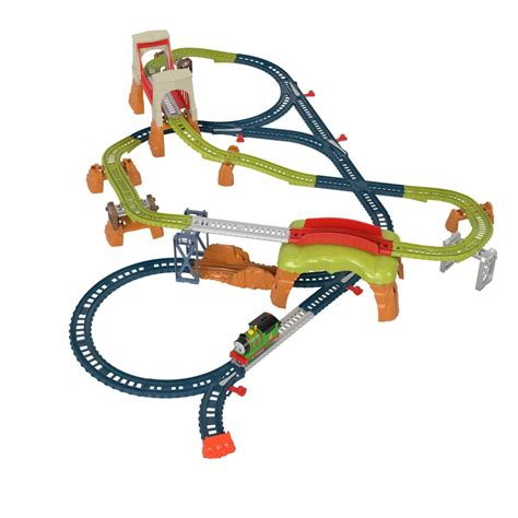 Mattel Thomas And Friends Percy 6 In 1 Train Track Set With Motorized