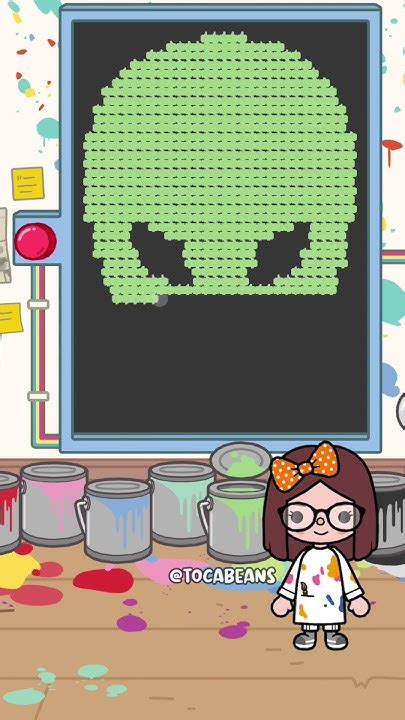 Toca Boca Hacks 💻 Asmr Pixel Painting Art And Pictures 👾🖼 Toca Life World