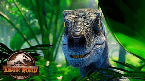Jurassic World Camp Cretaceous Velociraptor Blue 9603